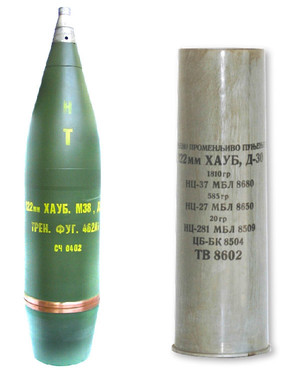 우크라이나, 이란제 포탄 사용???? Ukraine May Use Iranian 122mm Shell